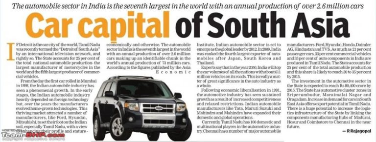 Exploring India’s Leading Auto Parts Manufacturers in Key Locations ...