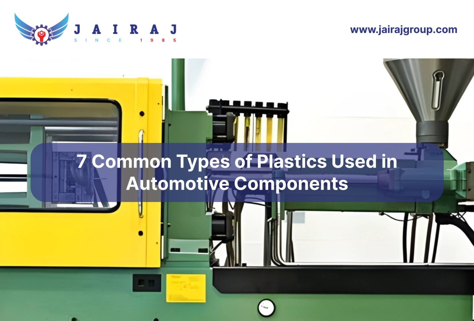 7 Common Types of Plastics Used in Automotive Components