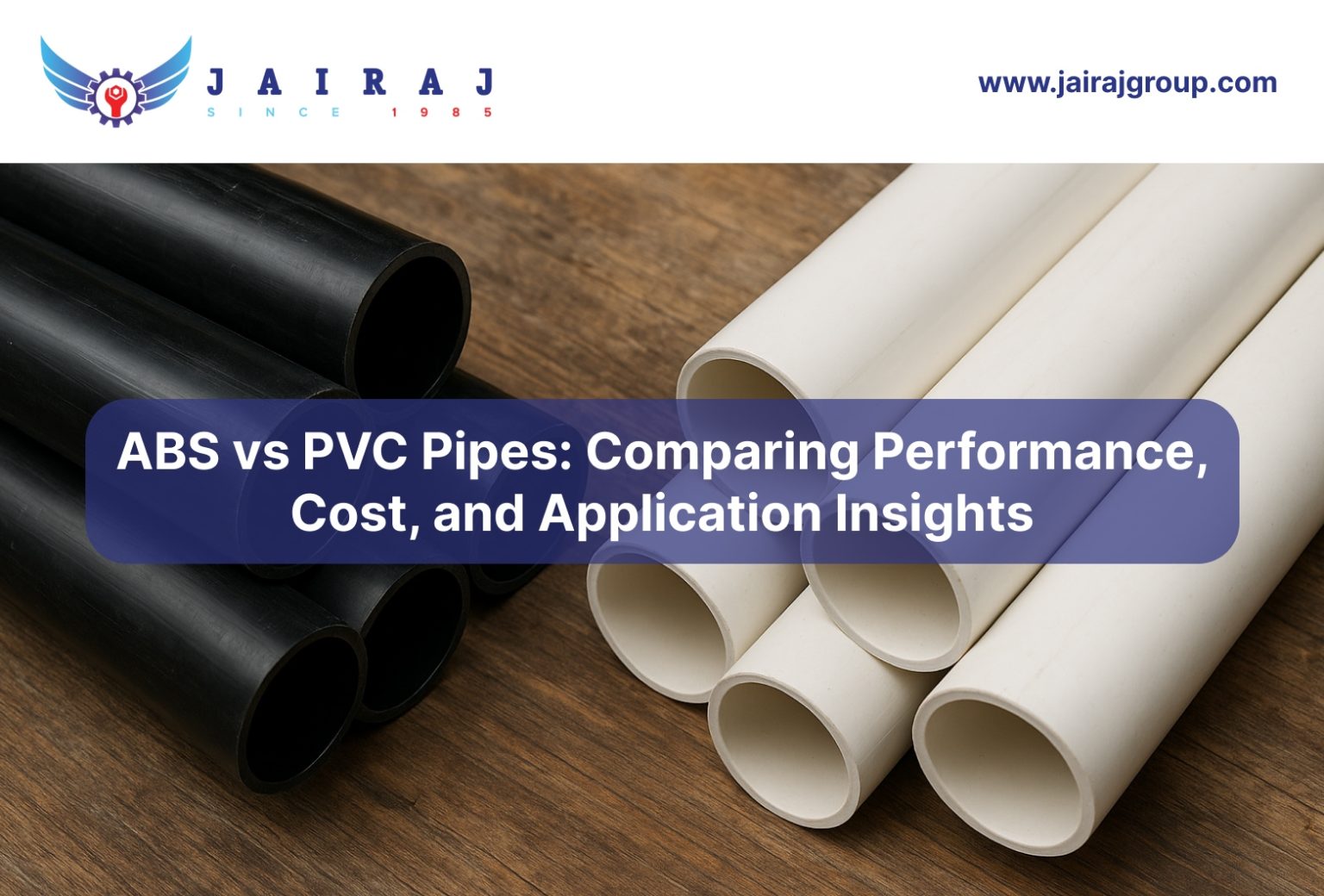 ABS vs PVC: Key Differences in Plumbing Pipes